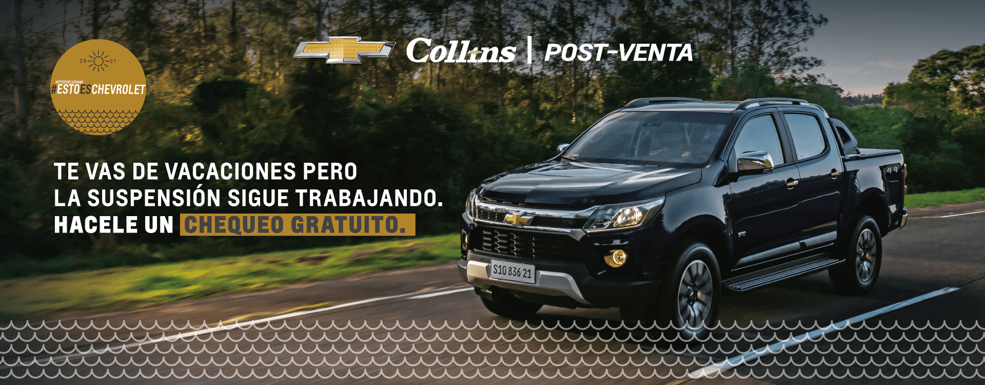 Concesionario Chevrolet - Collins Automotores - Oficial