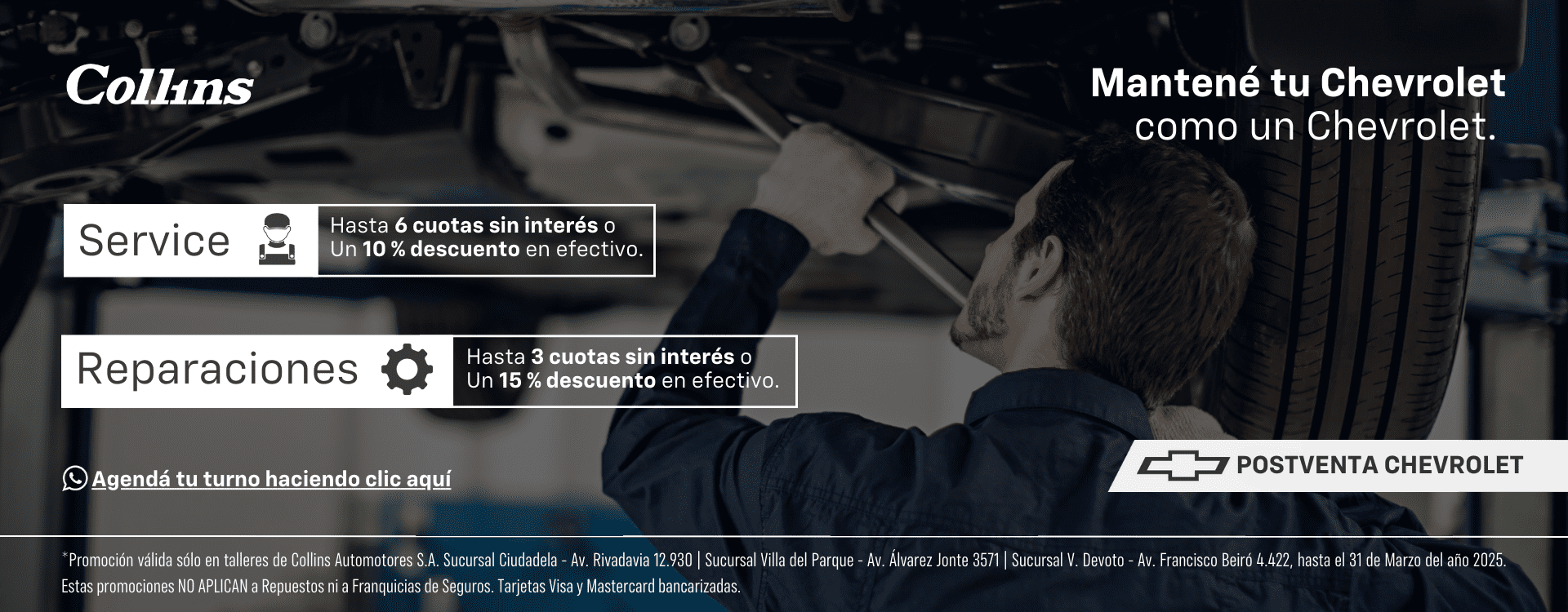 Home - Página principal - Collins Automotores - Oficial